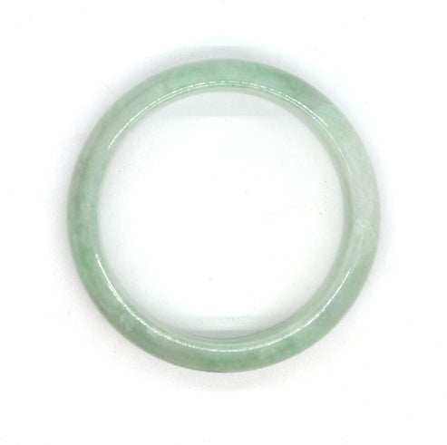 Type A Certified Jadeite Jade Bangle Size 54 -56mm B0BN7JBF56 – Jade ...